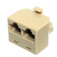 ADAPTADOR 2 RJ45 FÊMEA X 1 RJ45 MACHO - Beta Componentes Eletrônicos