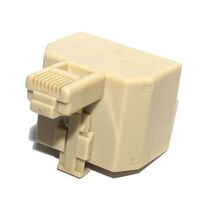 ADAPTADOR 2 RJ45 FÊMEA X 1 RJ45 MACHO - Beta Componentes Eletrônicos