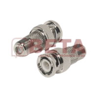 ADAPTADOR BNC MACHO / (F) FEMEA - Beta Componentes Eletrônicos