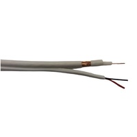 CABO COAXIAL RF-75 4MM (75 OHMS) 2X26AWG - Beta Componentes Eletrônicos