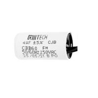CAPACITOR POLIPROPILENO 4MF/250VAC - Beta Componentes Eletrônicos