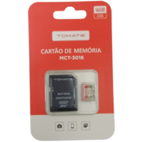 CARTAO MEMORIA SD MICRO C/ADAPT 16GB TOMATE - Beta Componentes Eletrônicos