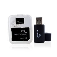CARTAO MEMORIA SD MICRO 16GB + LEITOR USB - Beta Componentes Eletrônicos