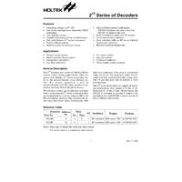 CI HT 12D DECODER - Beta Componentes Eletrônicos