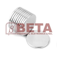 IMA DE NEODIMIO 12,5 X 2MM N42 - Beta Componentes Eletrônicos