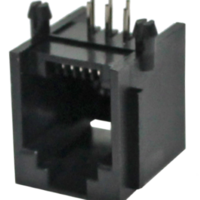 MODULAR JACK 6P6 PCI 90G - Beta Componentes Eletrônicos