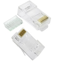 MODULAR PLUG RJ-45 8P8C CAT.6 C/GUIA IMP - Beta Componentes Eletrônicos