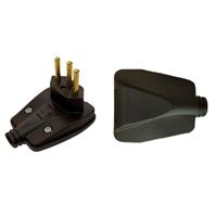 PLUG AC MACHO TRIPOLAR ABNT 90G 10A - Beta Componentes Eletrônicos
