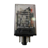 RELE RK-205ALT 110VAC 10A 2 CONTATOS REV - Beta Componentes Eletrônicos