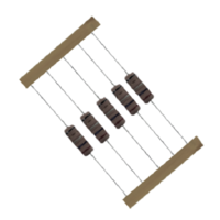 RESISTOR DE FIO 5W 10R - Beta Componentes Eletrônicos