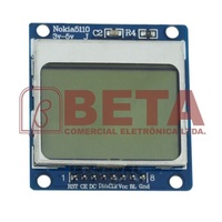 SHIELD DISPLAY LCD NOKIA 5110 - Beta Componentes Eletrônicos