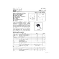 TRANSISTOR MOSFET IRF 5210 CANAL P - Beta Componentes Eletrônicos