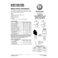 TRANSISTOR NJW 21194G - TO-247 ORIGINAL - Beta Componentes Eletrônicos
