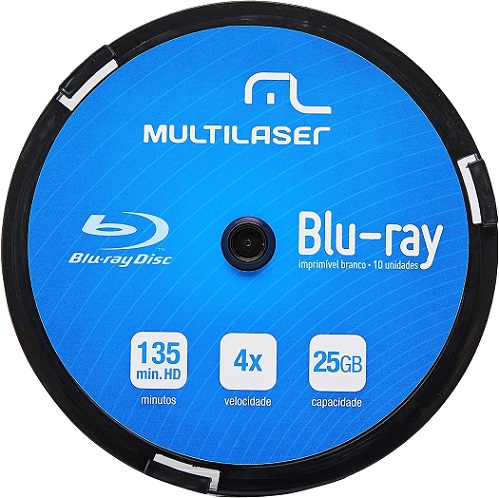 CD BLU-RAY GRAVAVEL 25GB UNIDADE - Beta Componentes Eletrônicos