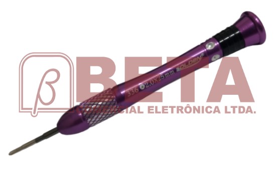 CHAVE Y TRI-POINT 2.0 X 25MM SOLDEN - Beta Componentes Eletrônicos