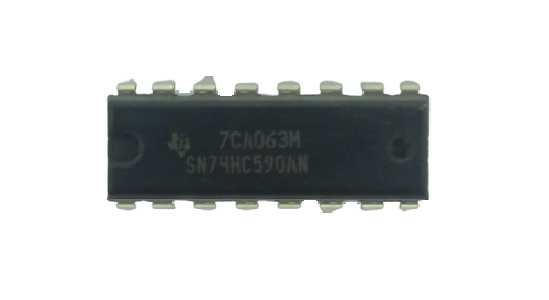 CI SN 74HC590 - Beta Componentes Eletrônicos