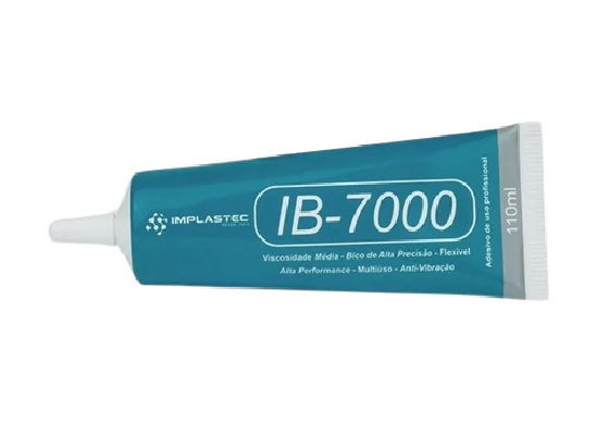 COLA ADESIVA P/ CELULAR IMPLASTEC AZUL IB-7000 110ML - Beta Componentes ... COLA ADESIVA P/ CELULAR IMPLASTEC AZUL IB-7000 110ML - Beta Componentes ...