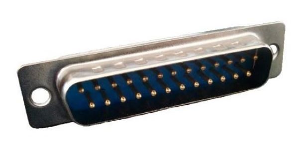CONECTOR DB-25 MACHO - Beta Componentes Eletrônicos