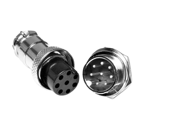 CONECTOR MIKE MACHO/FEMEA 8 VIAS - Beta Componentes Eletrônicos