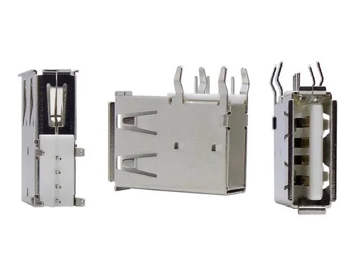 CONECTOR USB A FEMEA PCI 90G VERTICAL - Beta Componentes Eletrônicos