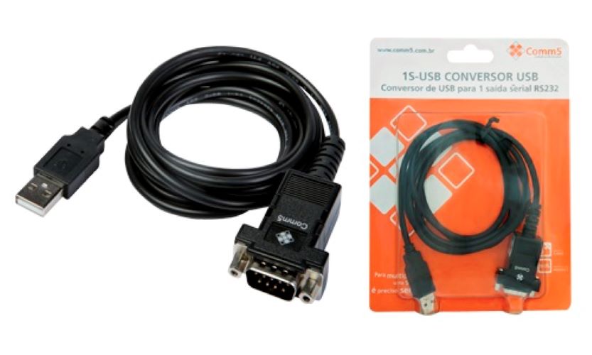 CONVERSOR USB X SERIAL COMM5 - Beta Componentes Eletrônicos