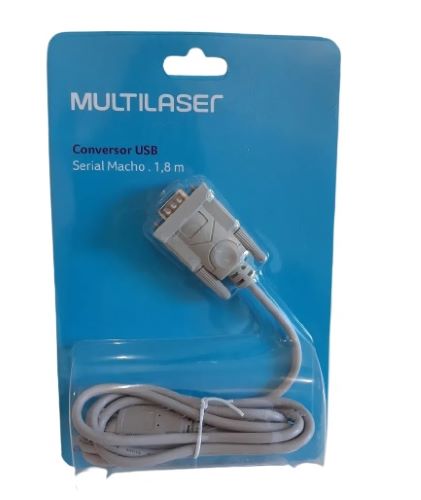 CONVERSOR USB X SERIAL MULTILASER - Beta Componentes Eletrônicos