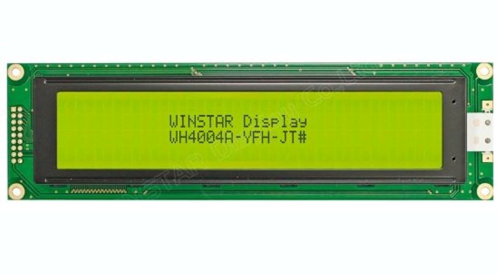 DISPLAY LCD 40 X 4 C/BACKLIGHT - Beta Componentes Eletrônicos