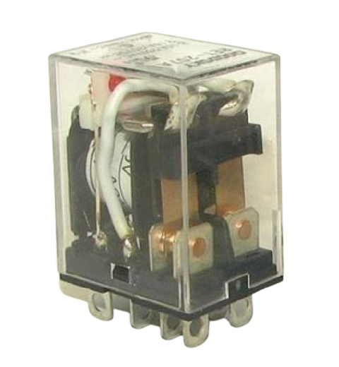 RELE RE-207ALT 220VAC 5A 2 CONTATOS REV - Beta Componentes Eletrônicos