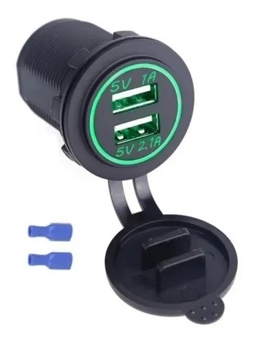 TOMADA PAINEL USB 2 SAIDAS 2.1A - ENCAIXE ACENDEDOR - Beta Componentes ...