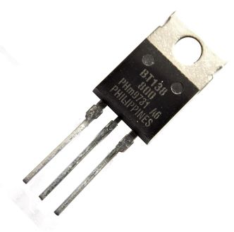 TRANSISTOR TRIAC BT138-800 - Beta Componentes Eletrônicos