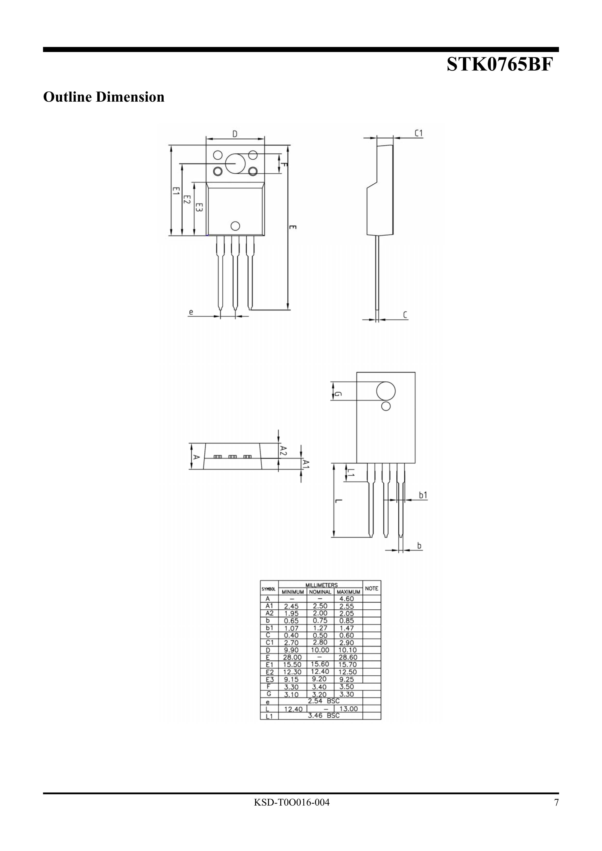 TRANSISTOR STK 765 - Beta Componentes Eletrônicos